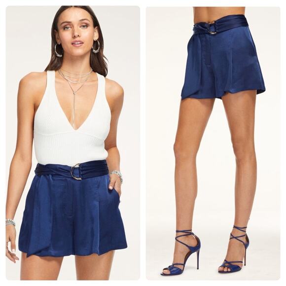Ramy Brook | Shorts | New Size 8 Ramy Brook Belted High Rise Gianna ...